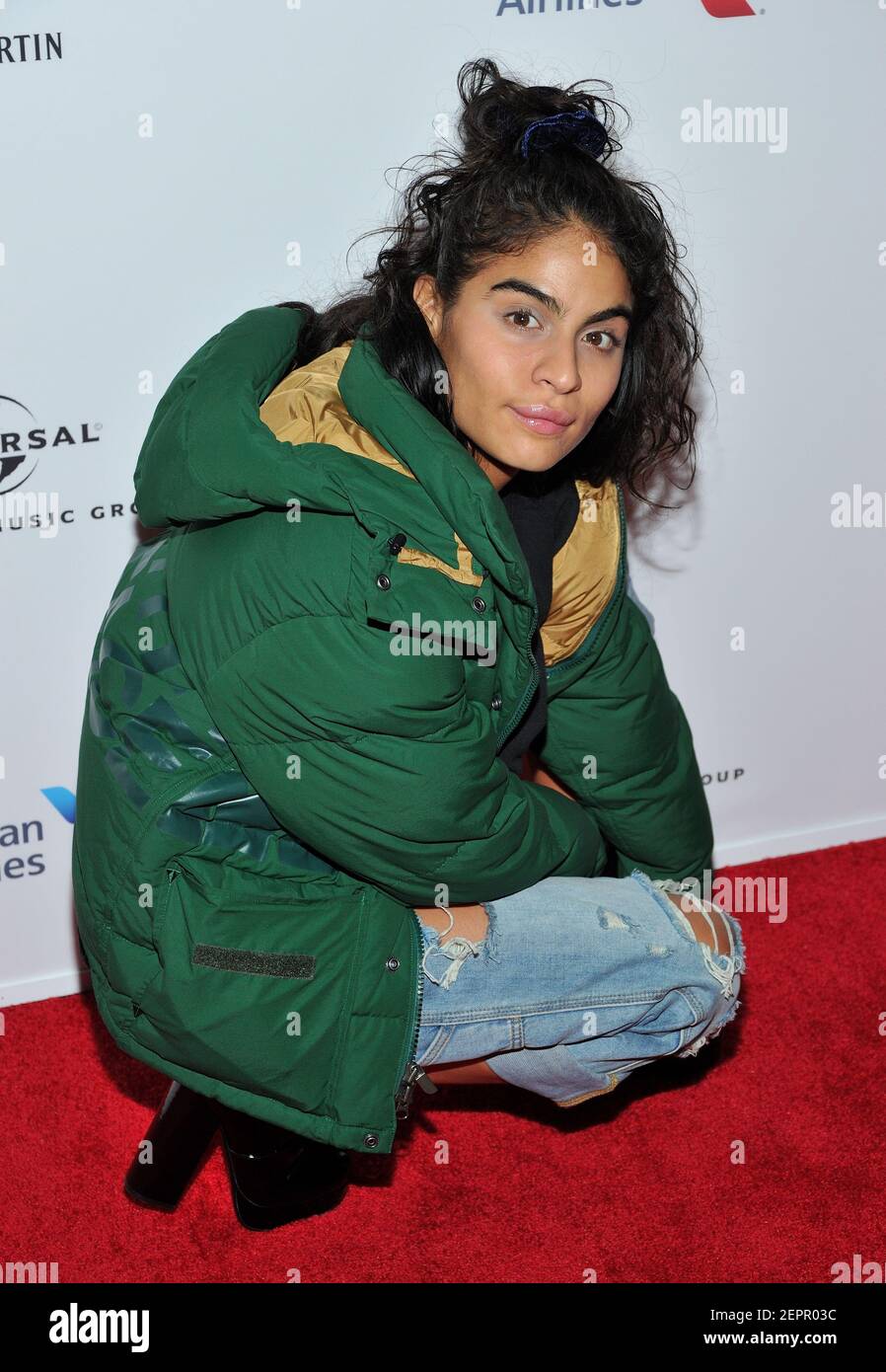 Rapper Jessie Reyez attends the Universal Music Group 2018 Grammy After ...