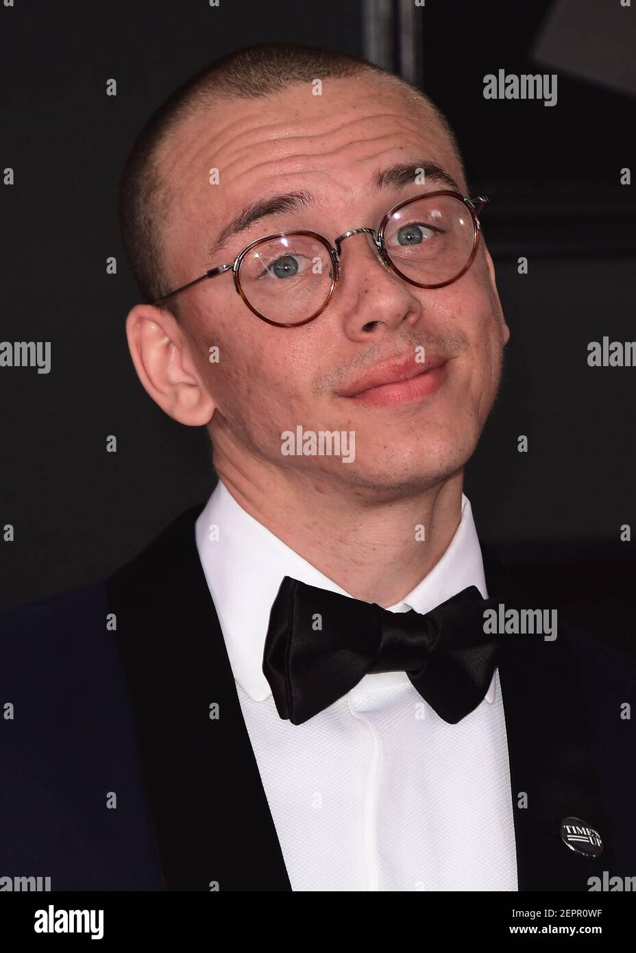 NEW YORK - JANUARY 28: Logic at the 60th Annual Grammy Awards at ...