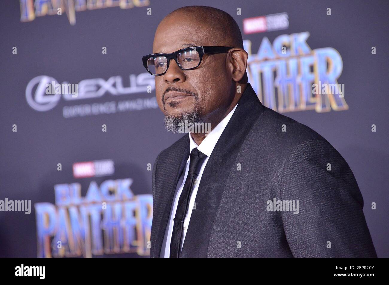 Forest Whitaker arrives at the Marvel Studios' "Black Panther" Los ...