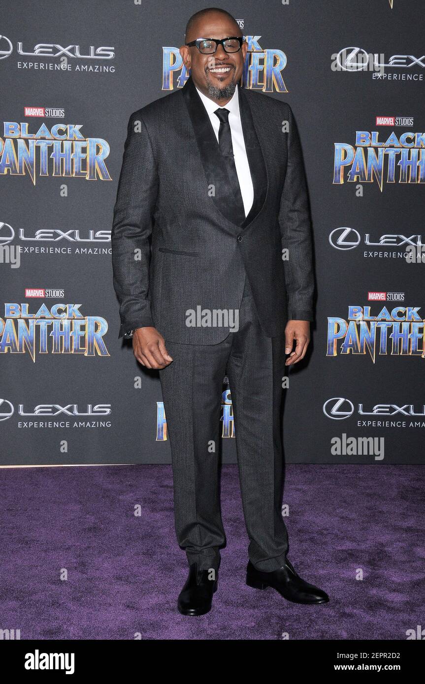 Forest Whitaker arrives at the Marvel Studios' "Black Panther" Los ...