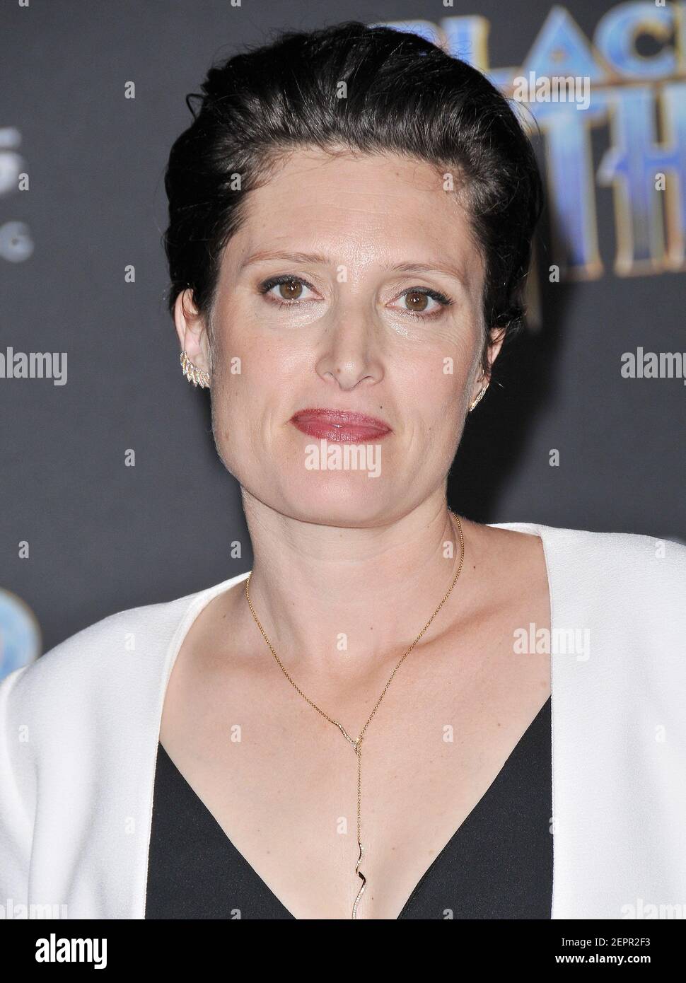 Rachel Morrison arrives at the Marvel Studios' "Black Panther" Los ...