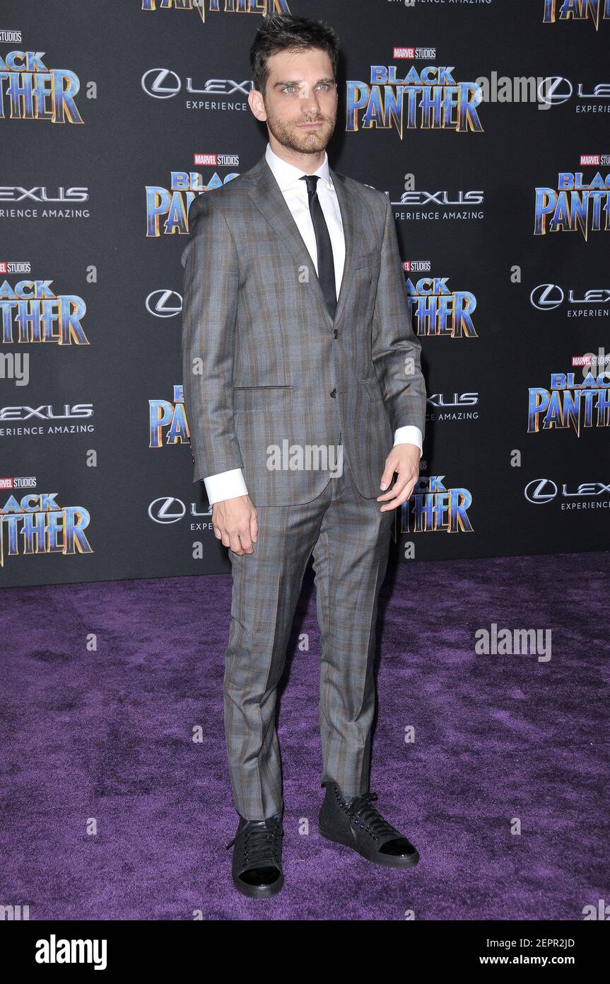 Jeff Ward arrives at the Marvel Studios' "Black Panther" Los Angeles ...