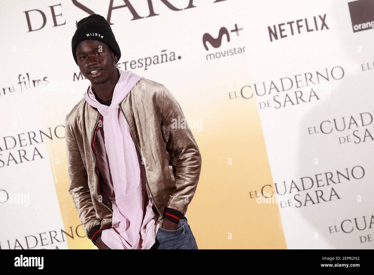 Spanish the actor Ivan Mendes during the photocall of presentation of ...