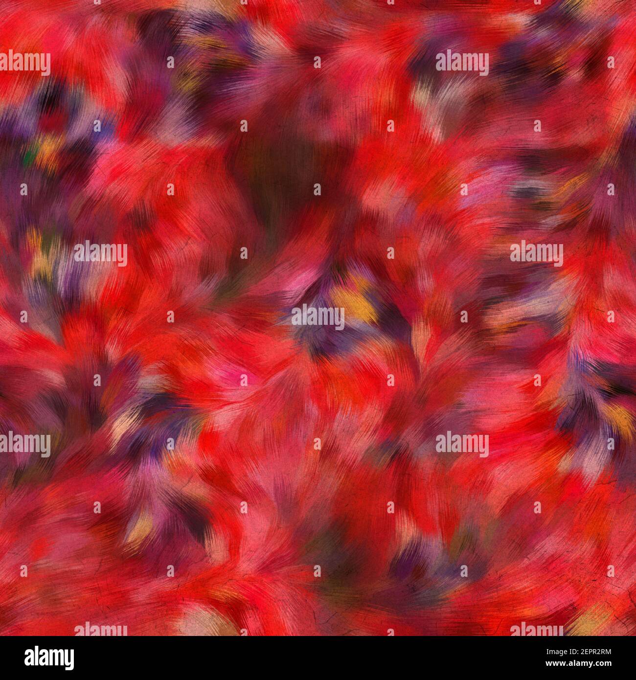 Seamless faux digital painted floral pattern print Stock Photo - Alamy