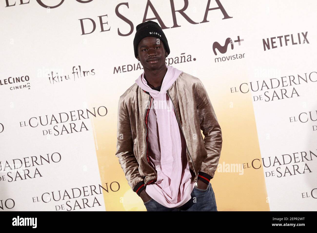 Spanish the actor Ivan Mendes during the photocall of presentation of ...