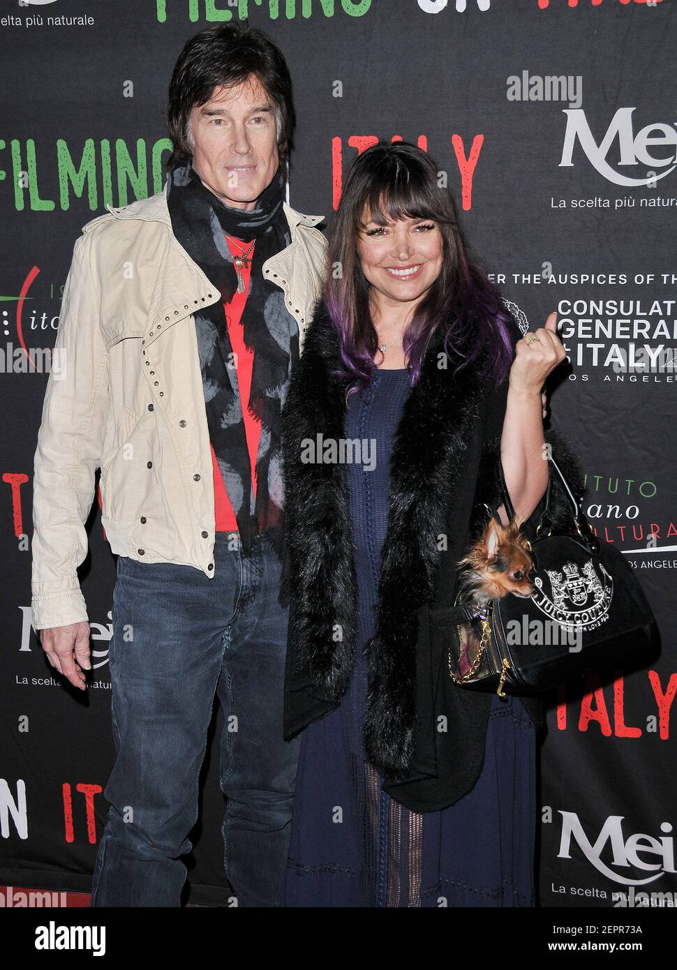 Ronn Moss And Wife Devin Devasquez Arrives At The Filming In Italy And Ic Los Angeles Creativity