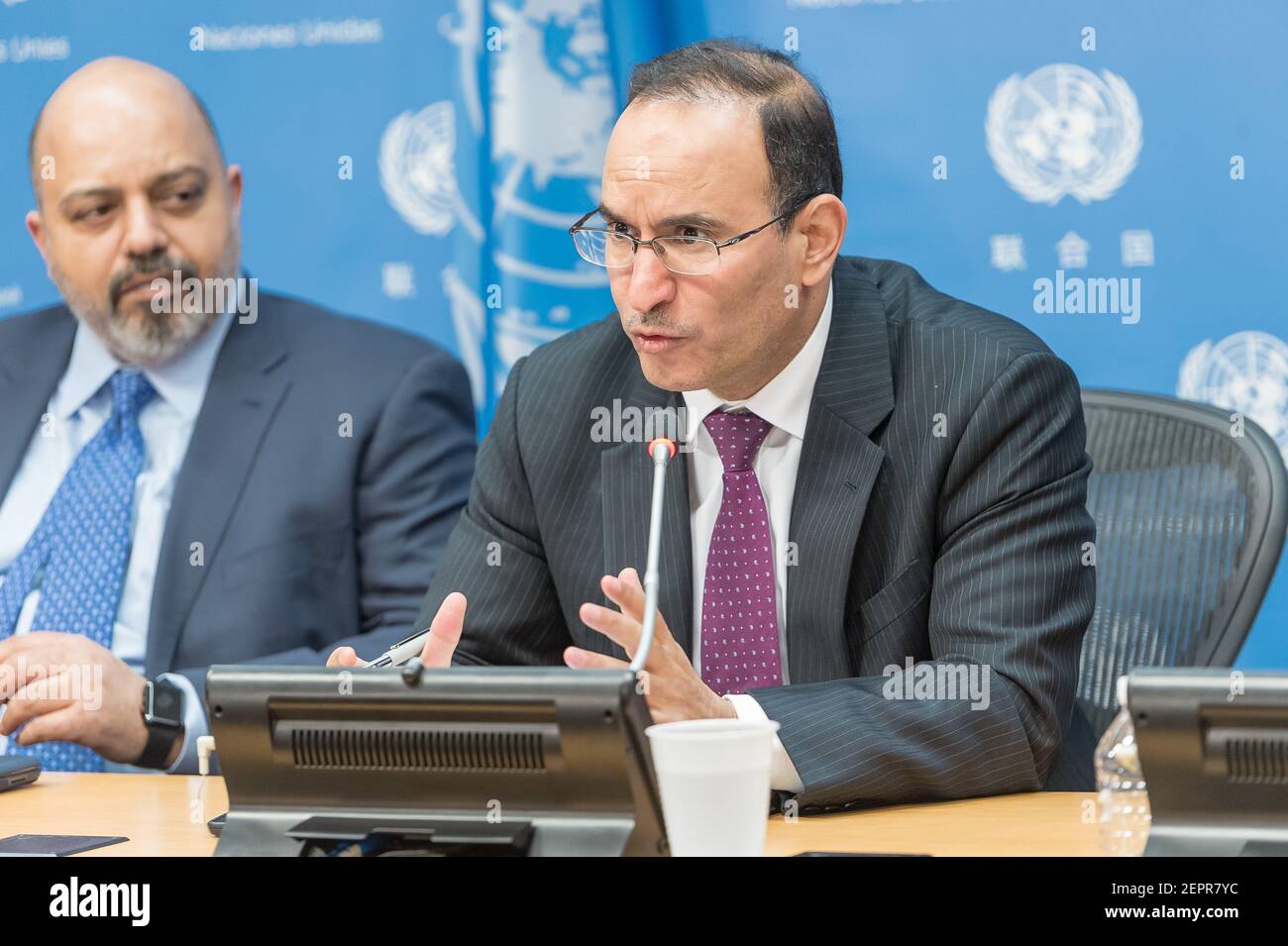 In his capacity as President of the United Nations Security Council for ...