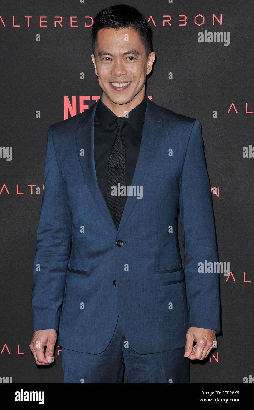 Byron Mann arrives at Netflix's "Altered Carbon" Season 1 Premiere held ...