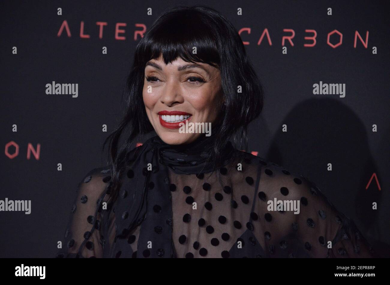 Tamara Taylor arrives at Netflix's "Altered Carbon" Season 1 Premiere ...