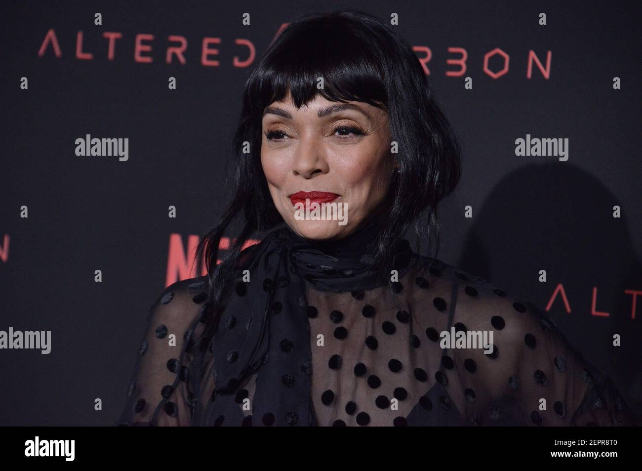 Tamara Taylor arrives at Netflix's "Altered Carbon" Season 1 Premiere ...