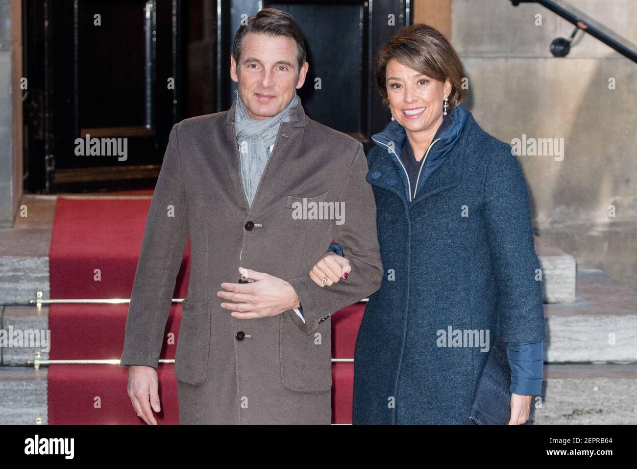 Prince Maurits and Princess Marilene during the celebration of Princess ...