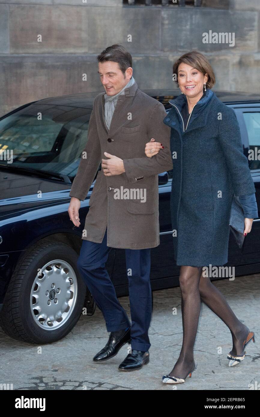 Prince Maurits and Princess Marilene during the celebration of Princess ...