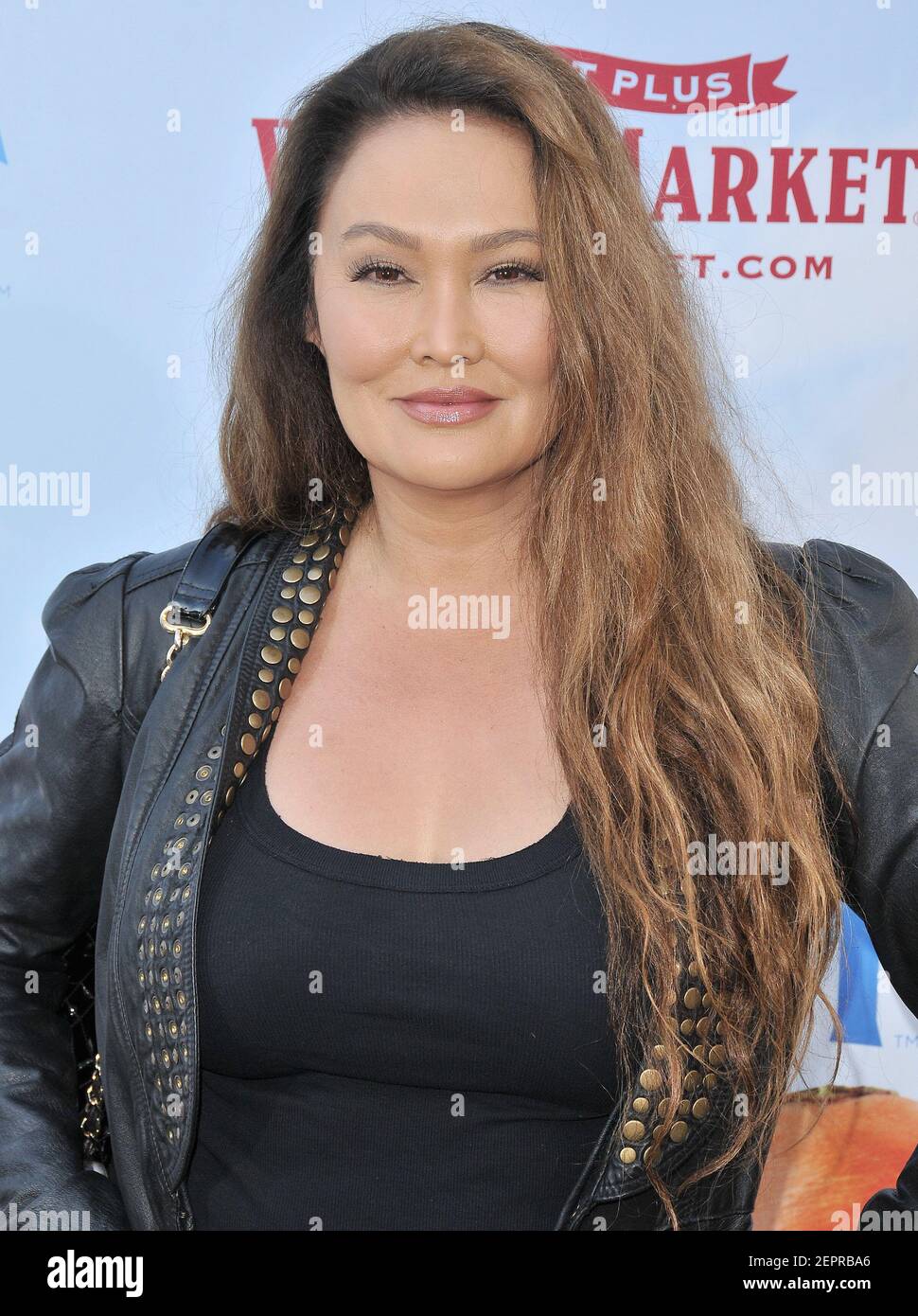 Tia Carrere arrives at the "Peter Rabbit" Los Angeles Premiere held at ...