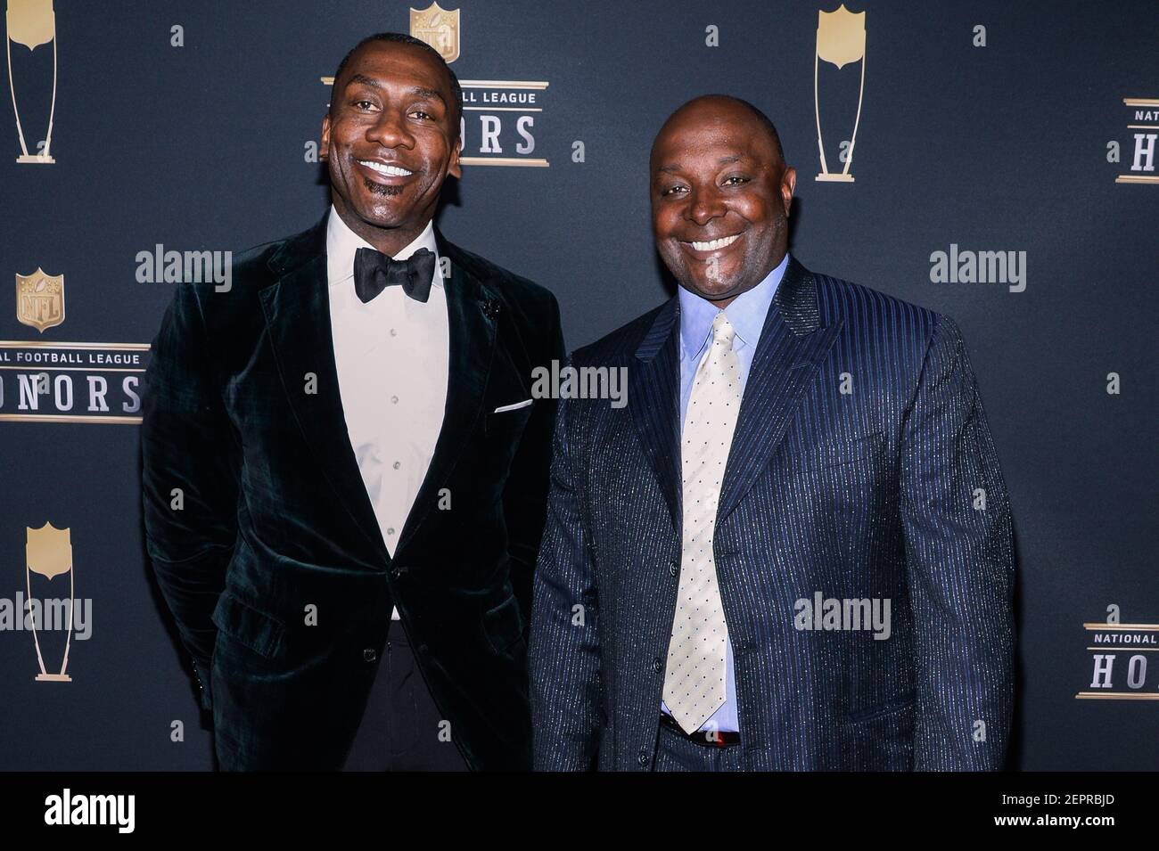 Shannon Sharpe and Sterling Sharpe walking on the red carpet the NFL ...