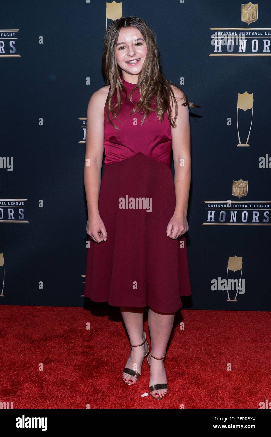 Sam Gordon walking on the red carpet the NFL Honors held at the Cyrus ...