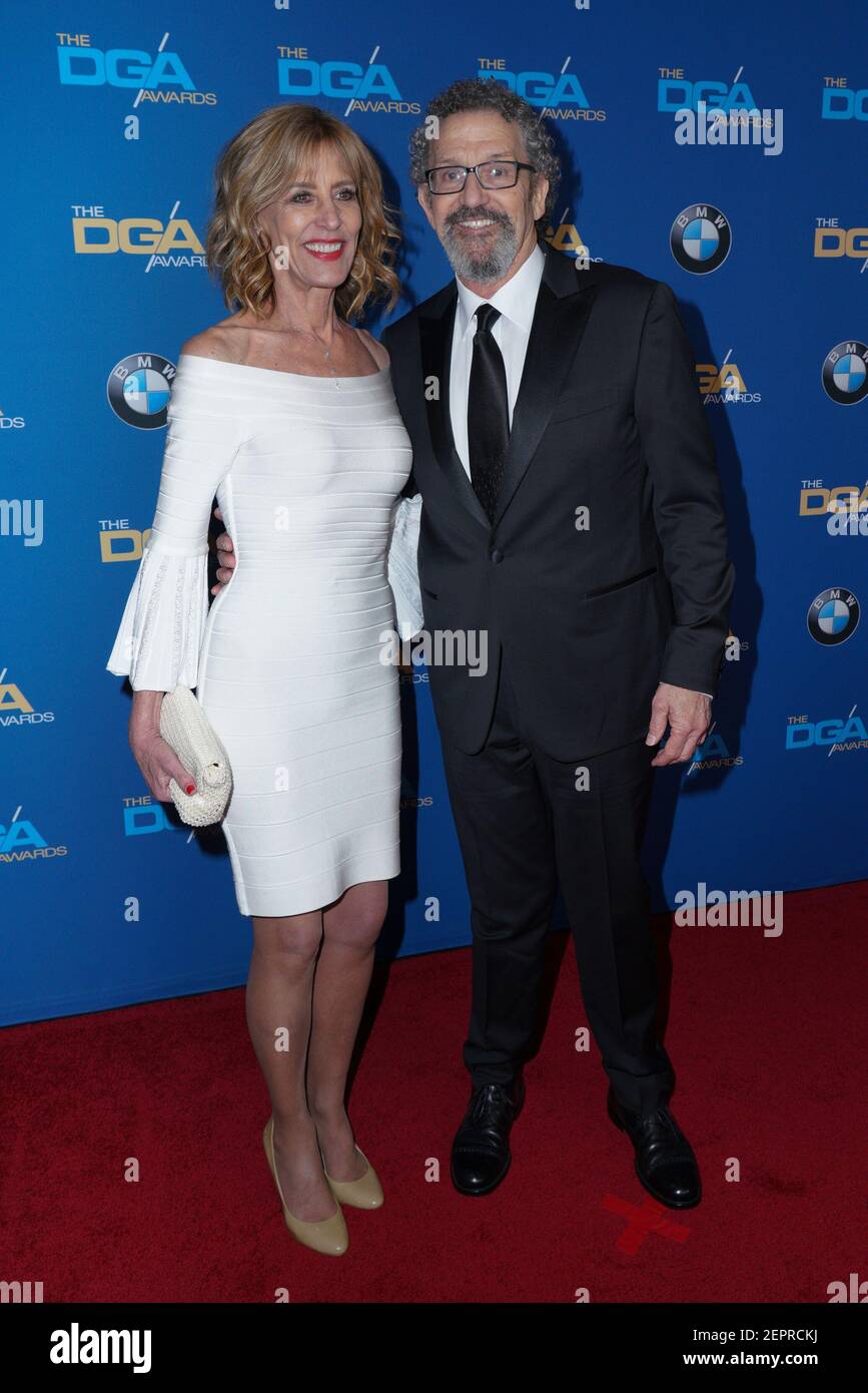 Christine Lahti (L) and Director Thomas Schlamme at 70th Annual ...