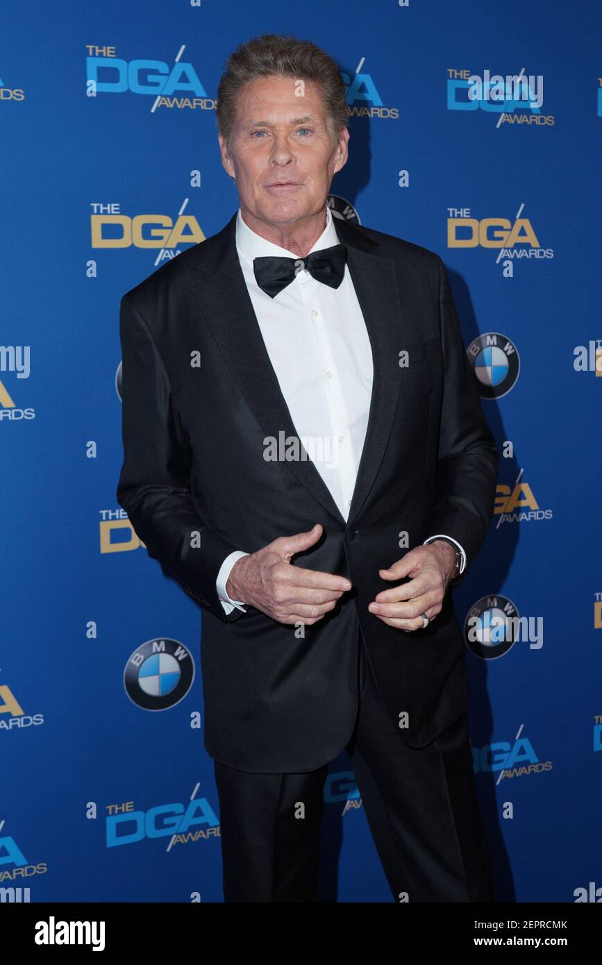 David Hasselhoff at 70th Annual Directors Guild Of America Awards held ...