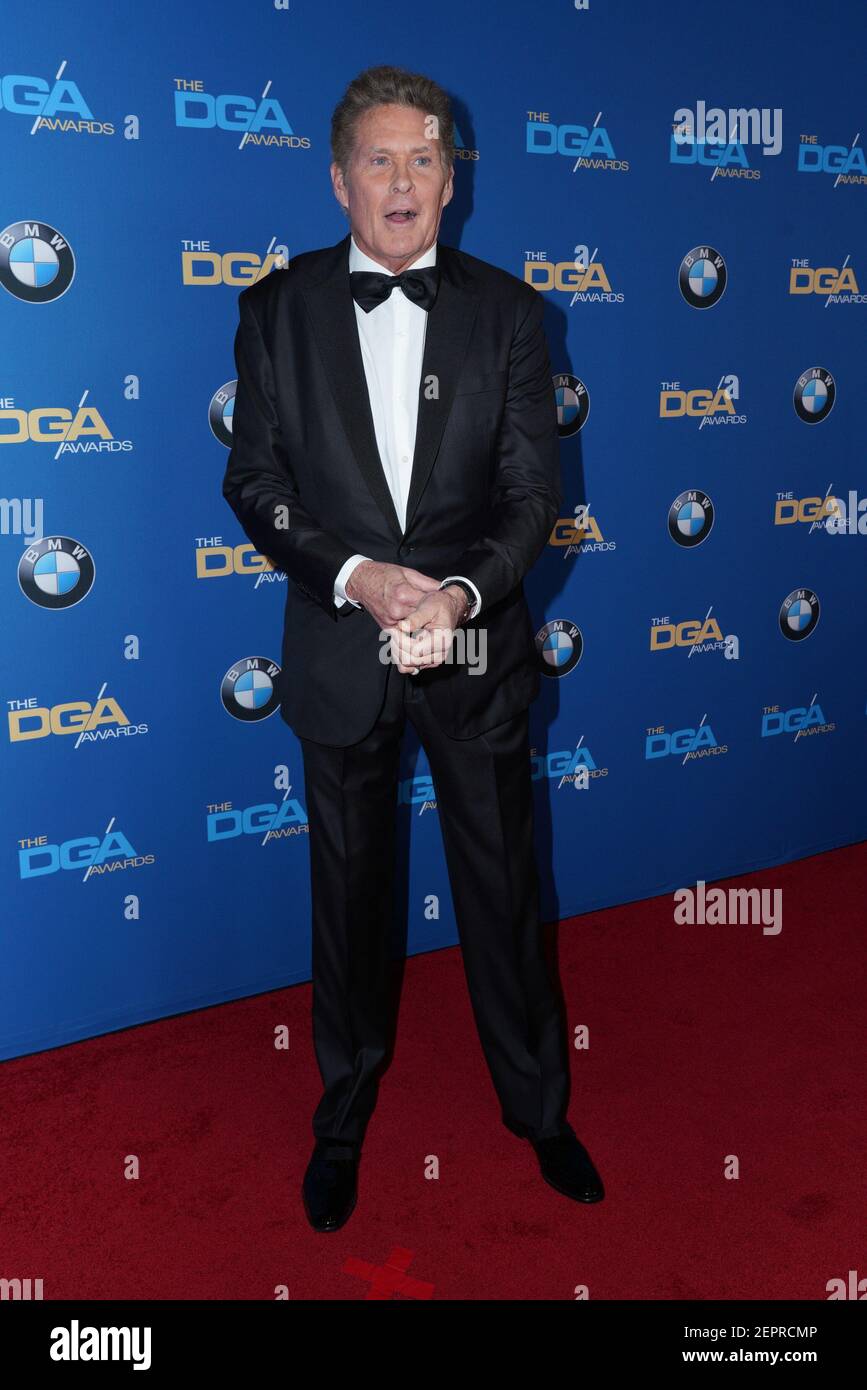 David Hasselhoff at 70th Annual Directors Guild Of America Awards held ...