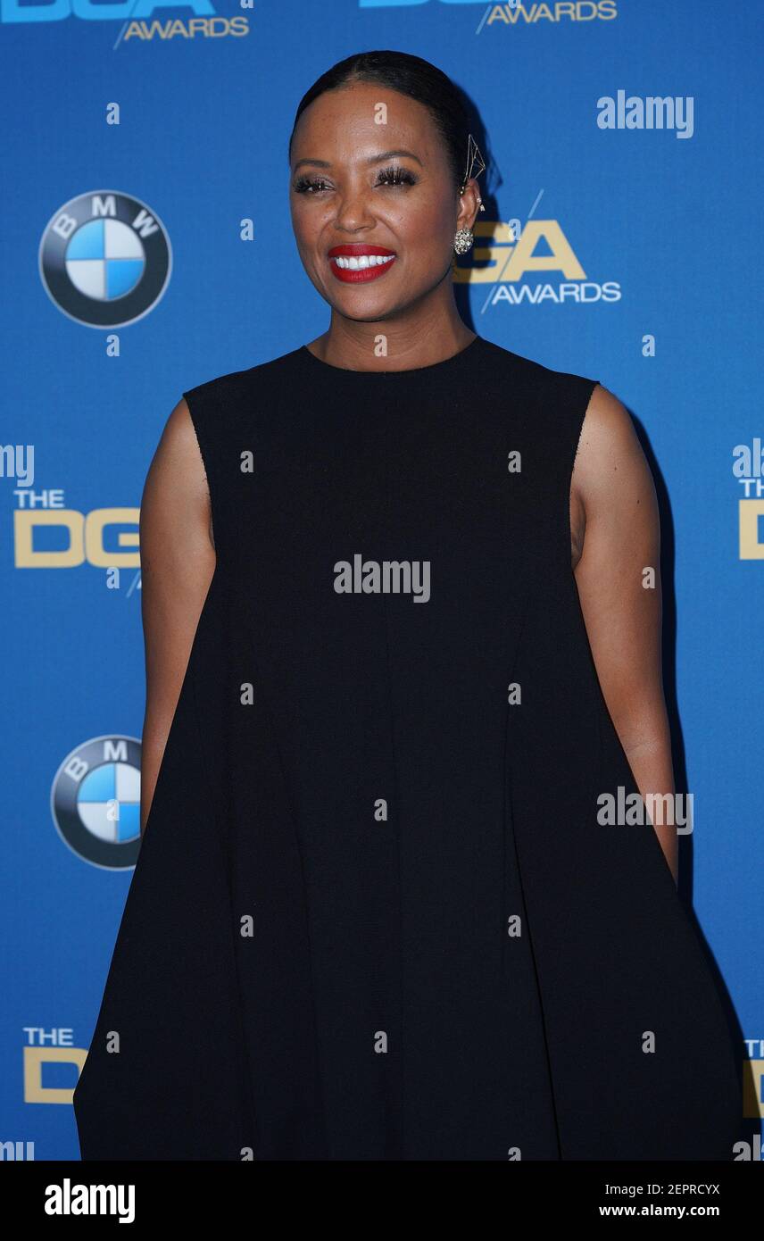 Actor Aisha Tyler poses in the press room during the 70th Annual ...