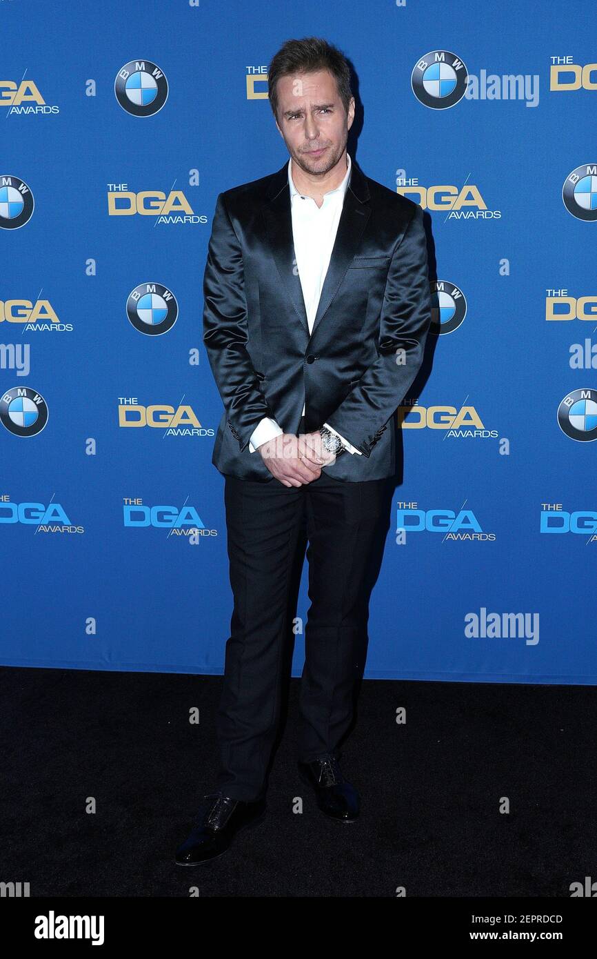 Actor Sam Rockwell poses in the press room during the 70th Annual ...
