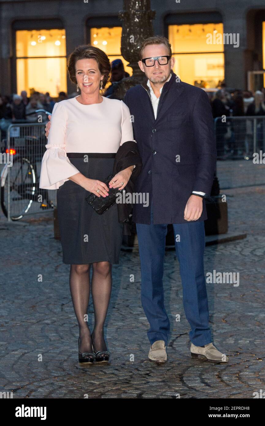 Prince Bernhard and Princess Annette during the celebration of Princess ...