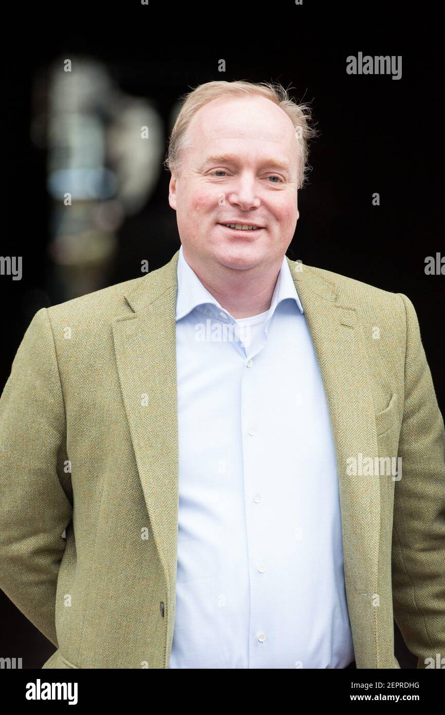 Prince Carlos leaving the Royal Palace after the celebration of ...