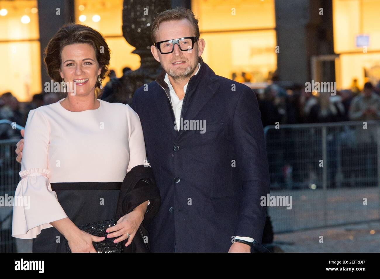 Prince Bernhard and Princess Annette during the celebration of Princess ...