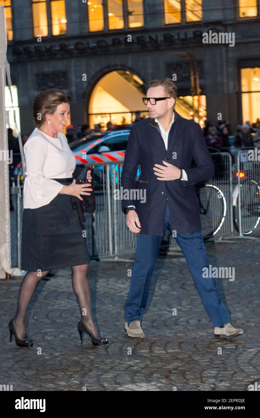 Prince Bernhard and Princess Annette during the celebration of Princess ...