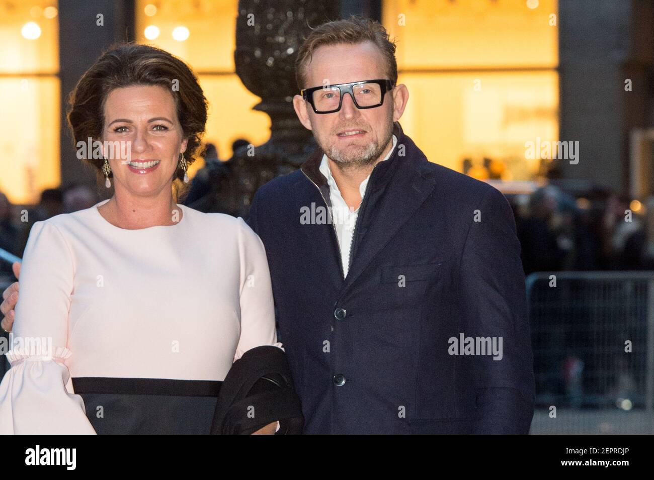 Prince Bernhard and Princess Annette during the celebration of Princess ...