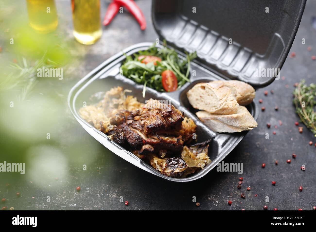 Meal container prep hi-res stock photography and images - Alamy