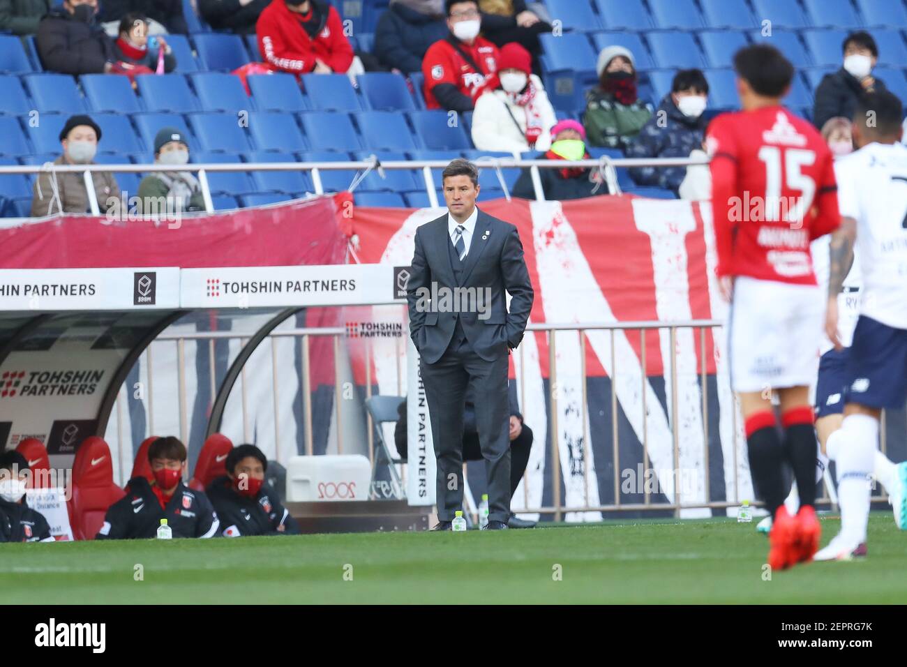 Saitama, Japan. 27th Feb, 2021. Ricardo Rodriguez (Reds) Football ...