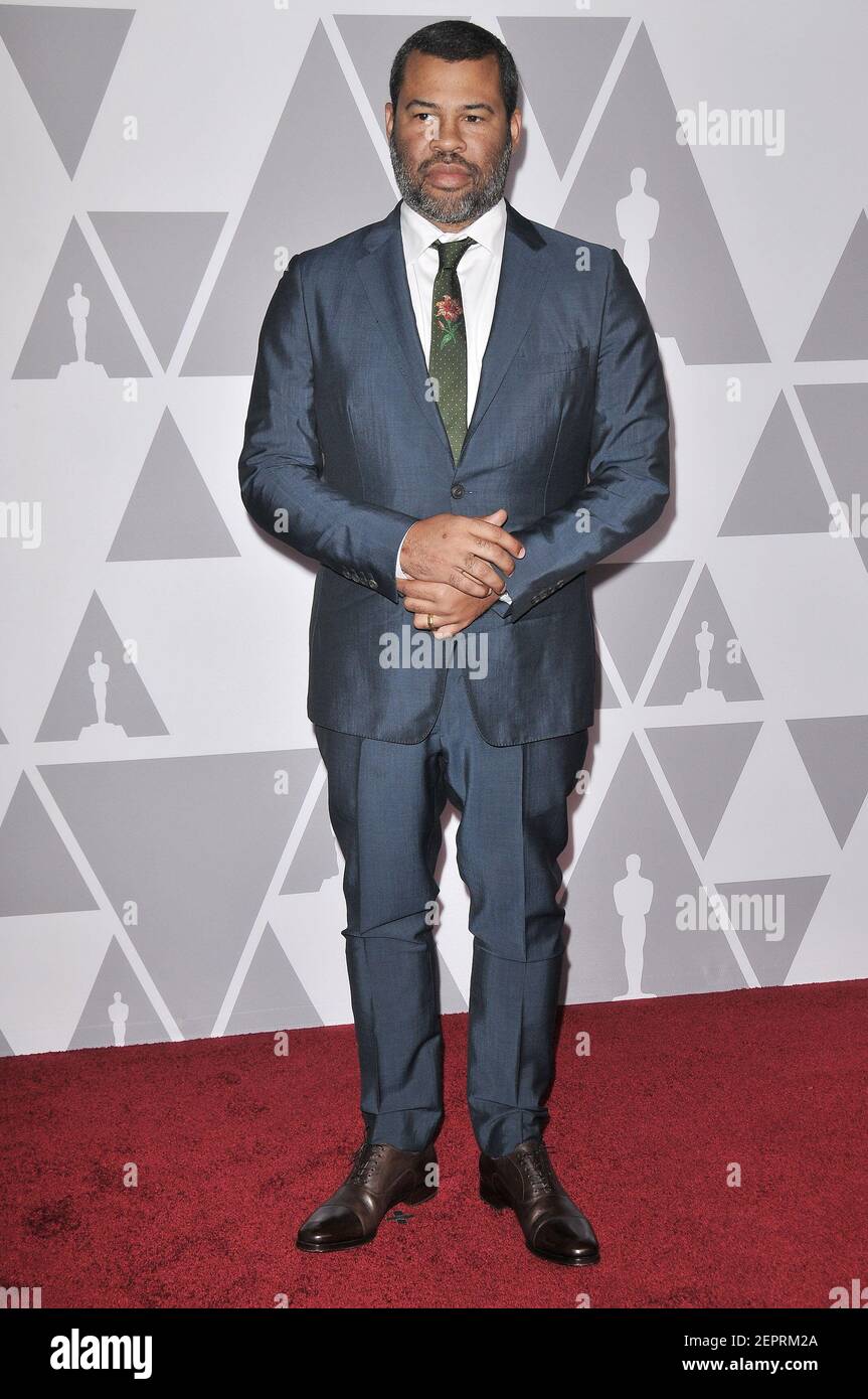 Jordan Peele arrives at the 90th Annual Academy Awards Nominee Luncheon ...
