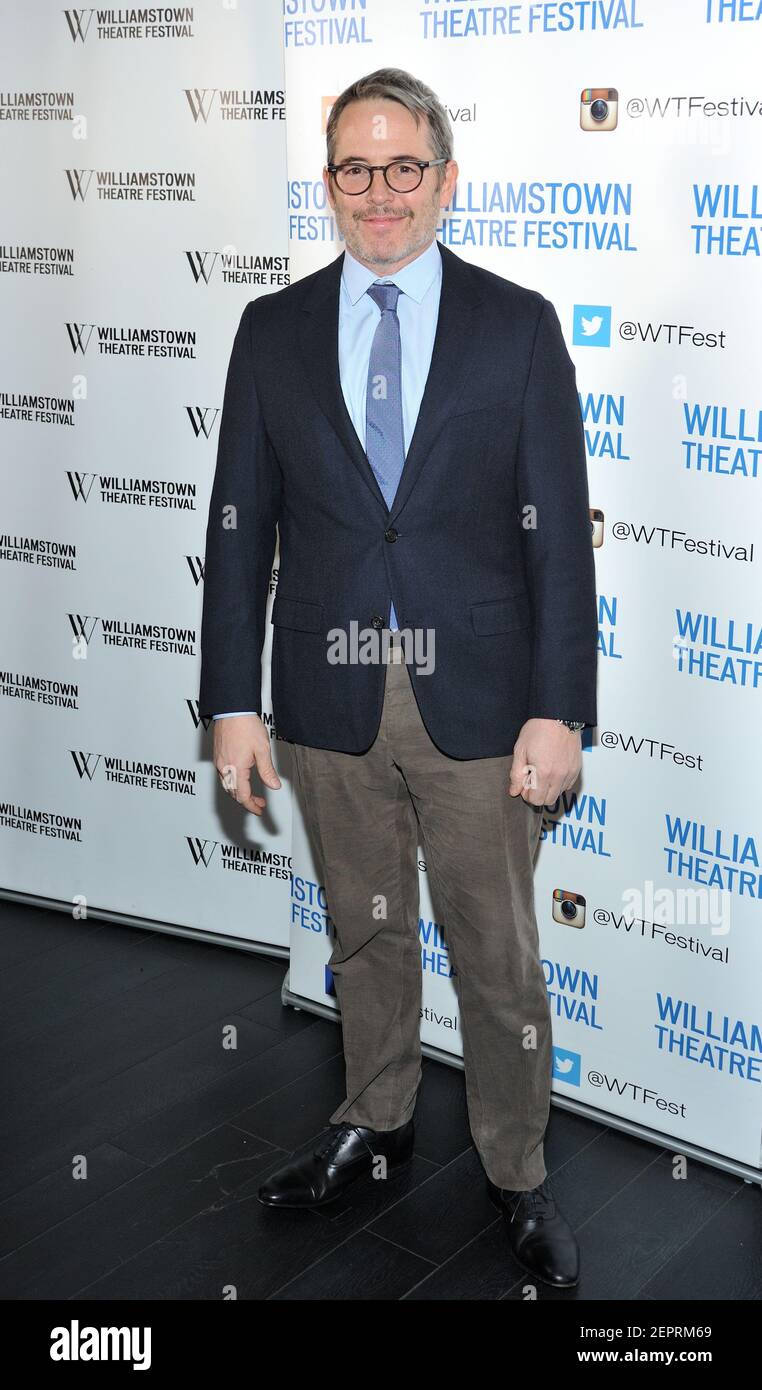 Actor Matthew Broderick attends the 2018 Williamstown Theatre Festival ...