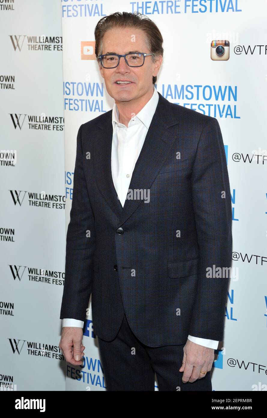 Actor Kyle MacLachlan attends the 2018 Williamstown Theatre Festival ...