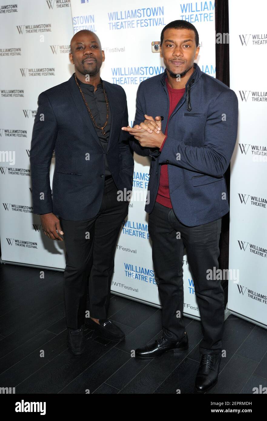 L-R: Actors Steve (Maurice) Jones and Joshua Boone attend the 2018 ...