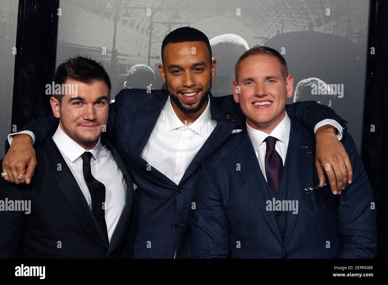 Alek Skarlatos, Anthony Sadler, Spencer Stone at the World Premiere Of ...