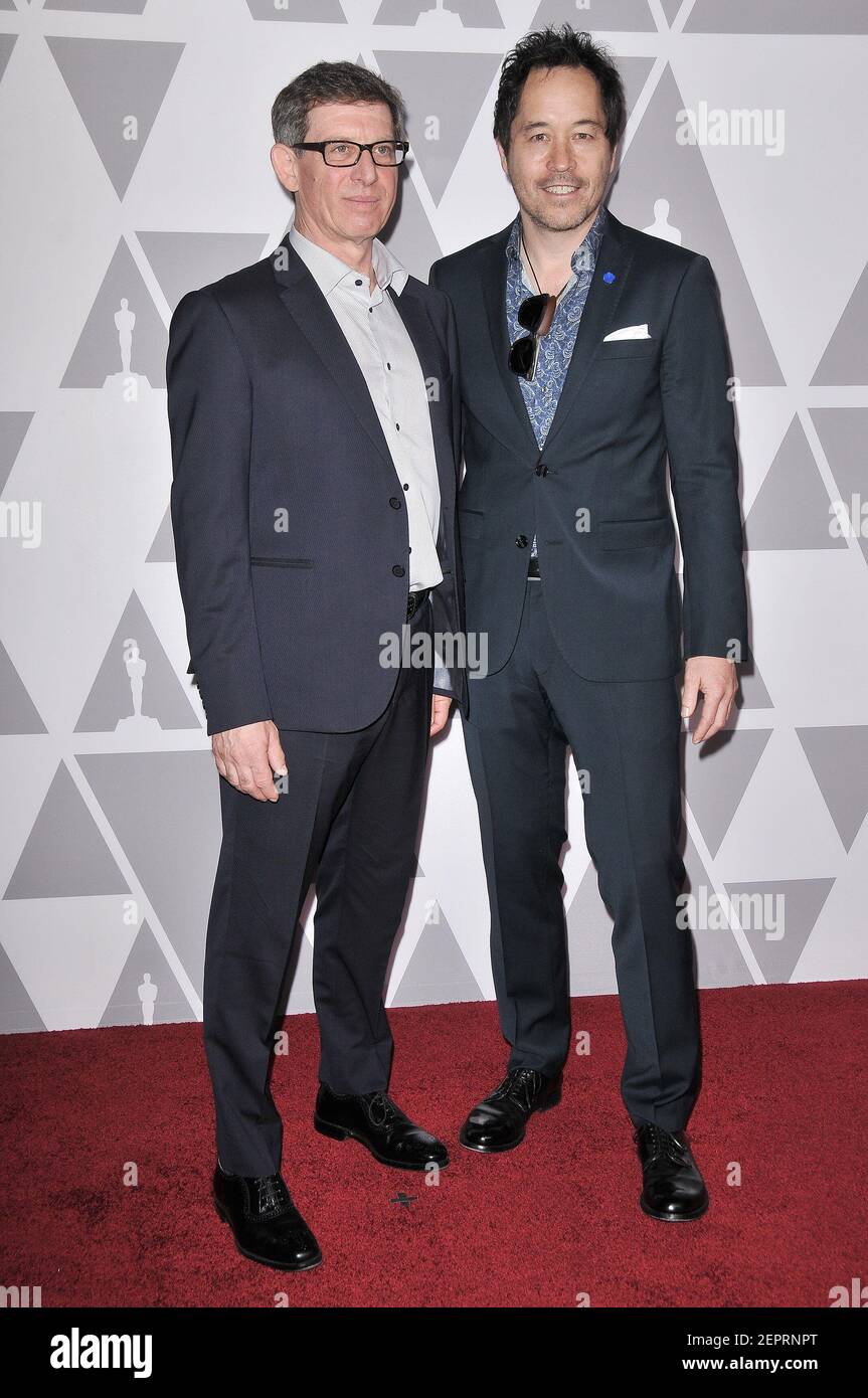 Jeff Melvin and Paul D. Austerberry at the 90th Annual Academy Awards ...