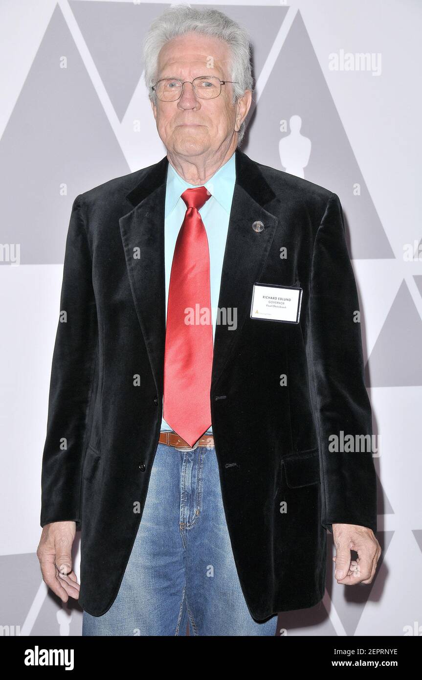 Richard Edlund arrives at the 90th Annual Academy Awards Nominee ...