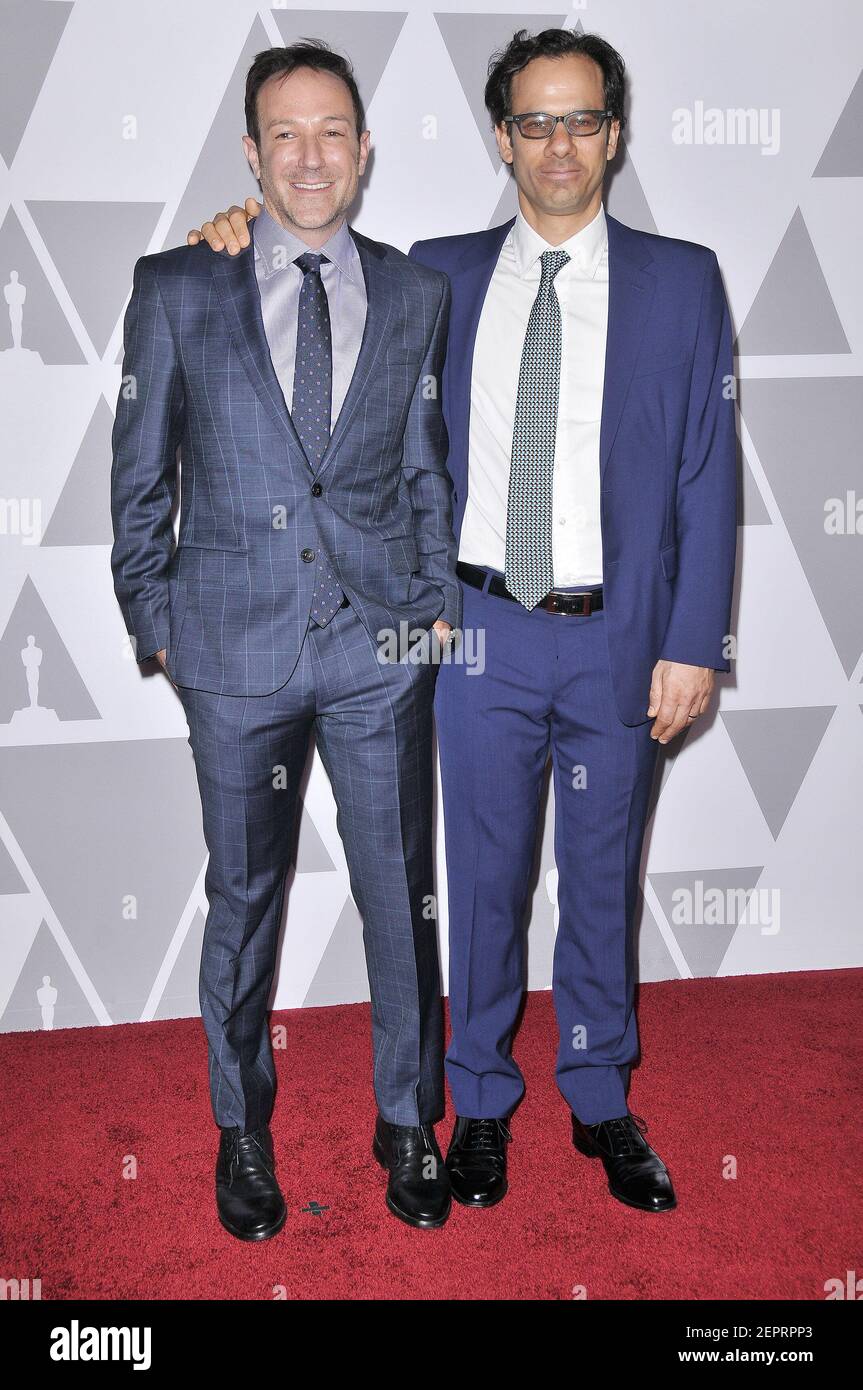 (L-R) Bryan Fogel and Dan Cogan at the 90th Annual Academy Awards ...