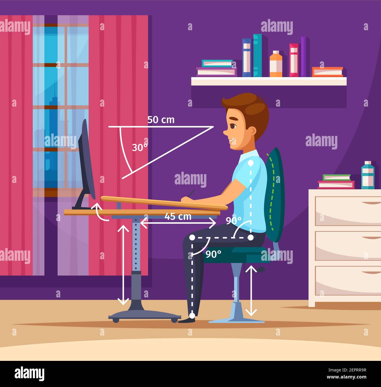 Wrong side of the bed Stock Vector Images - Alamy