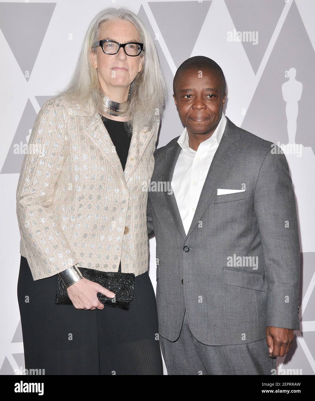 Joslyn Barnes and Yance Ford arrives at the 90th Annual Academy Awards ...