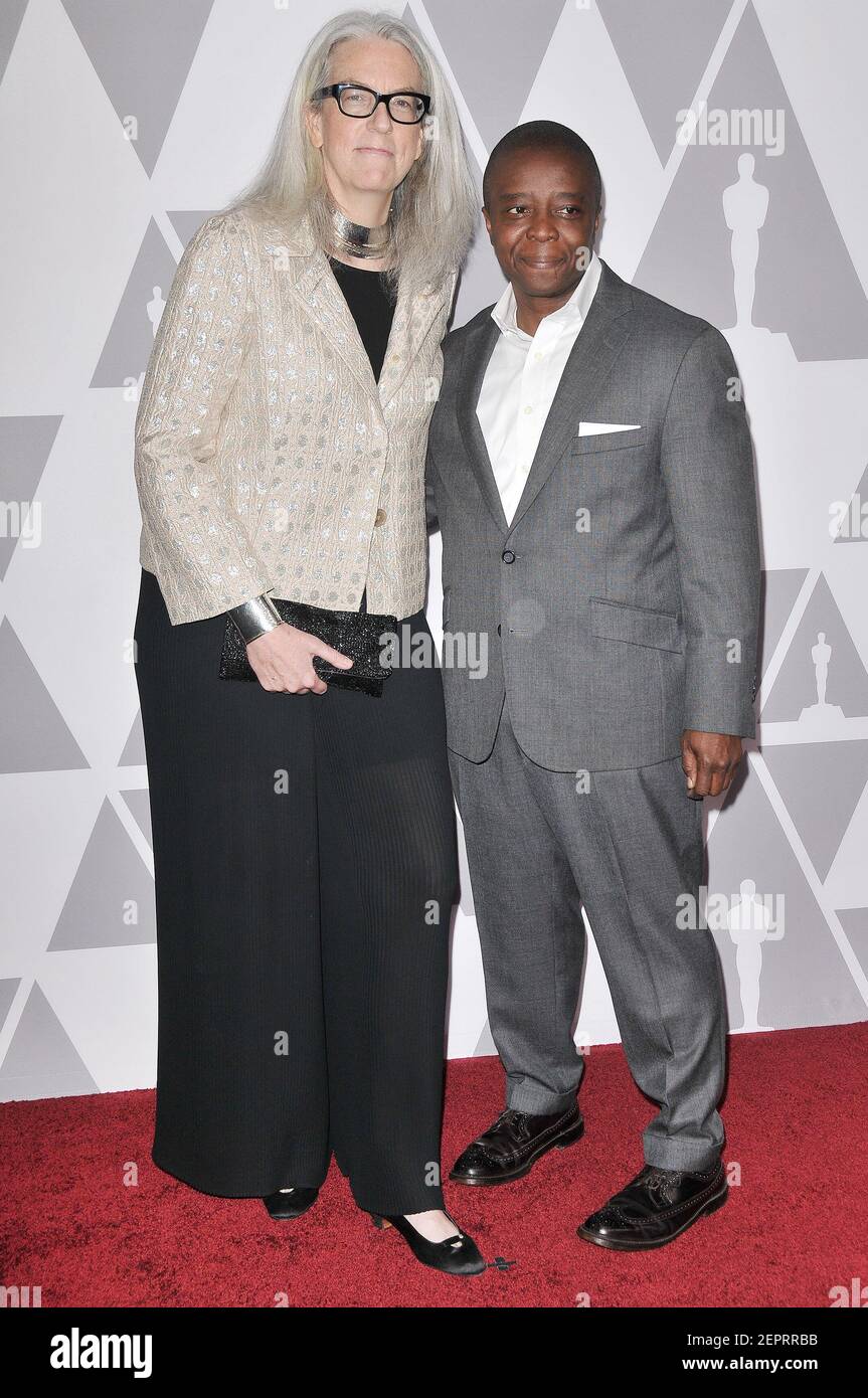 Joslyn Barnes and Yance Ford arrives at the 90th Annual Academy Awards ...