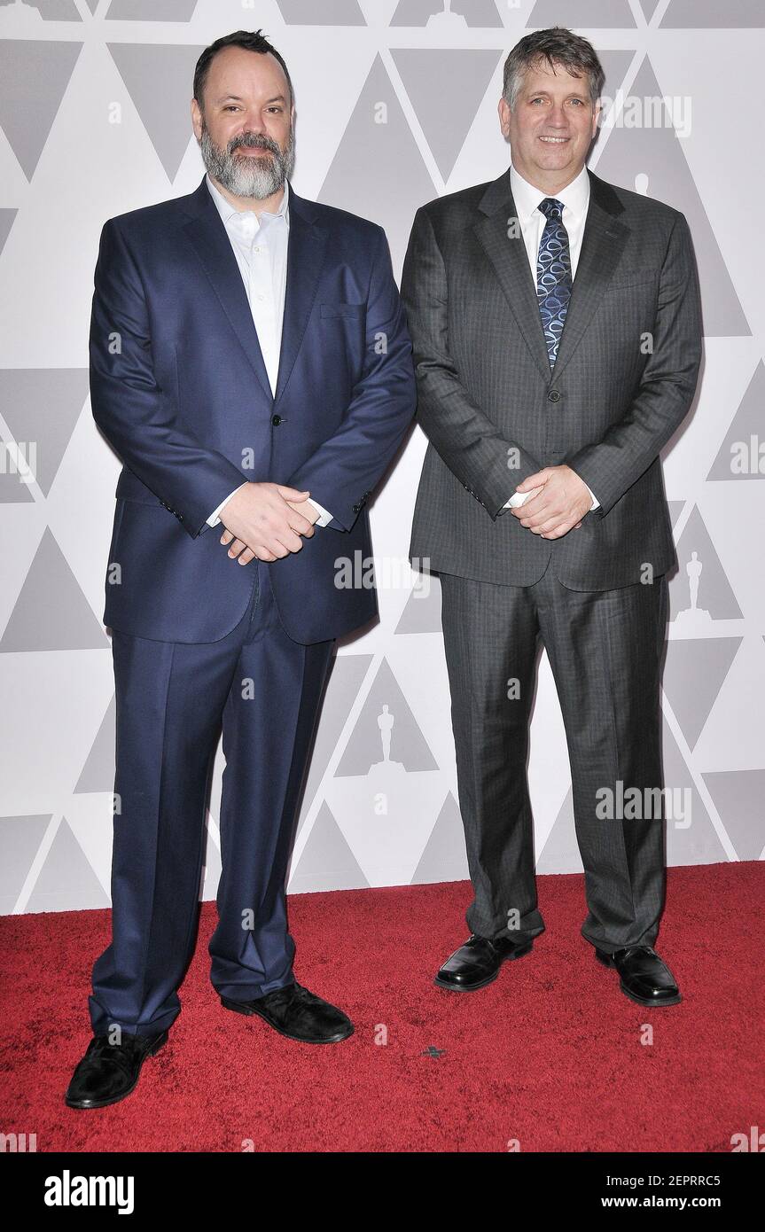 Brad Zoern and Christian Cooke at the 90th Annual Academy Awards ...