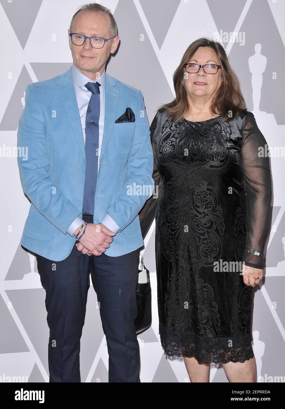 Daniel Phillips and Lou Sheppard at the 90th Annual Academy Awards ...