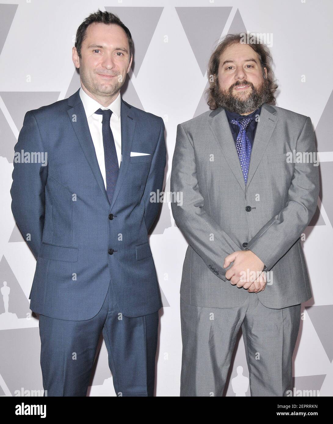 Paul Machliss and Jonathan Amos arrives at the 90th Annual Academy ...