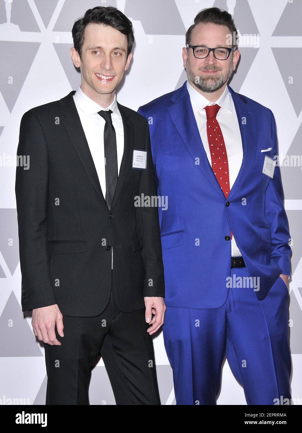 Jan Lachauer and Jakob Schuh arrives at the 90th Annual Academy Awards ...