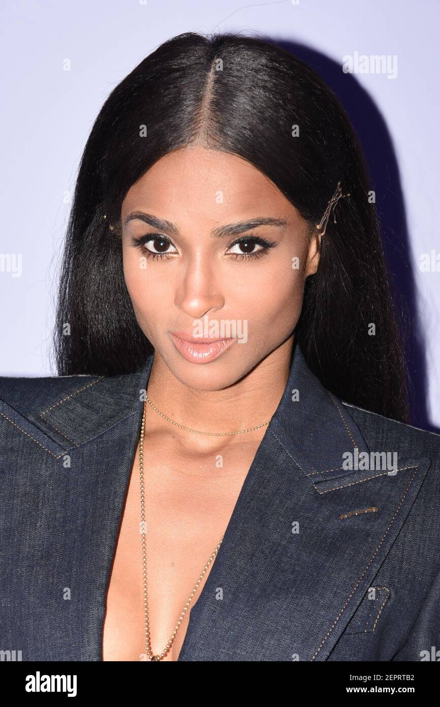 Ciara attends Tom Ford Mens - Runway - February 2018 - New York Fashion ...