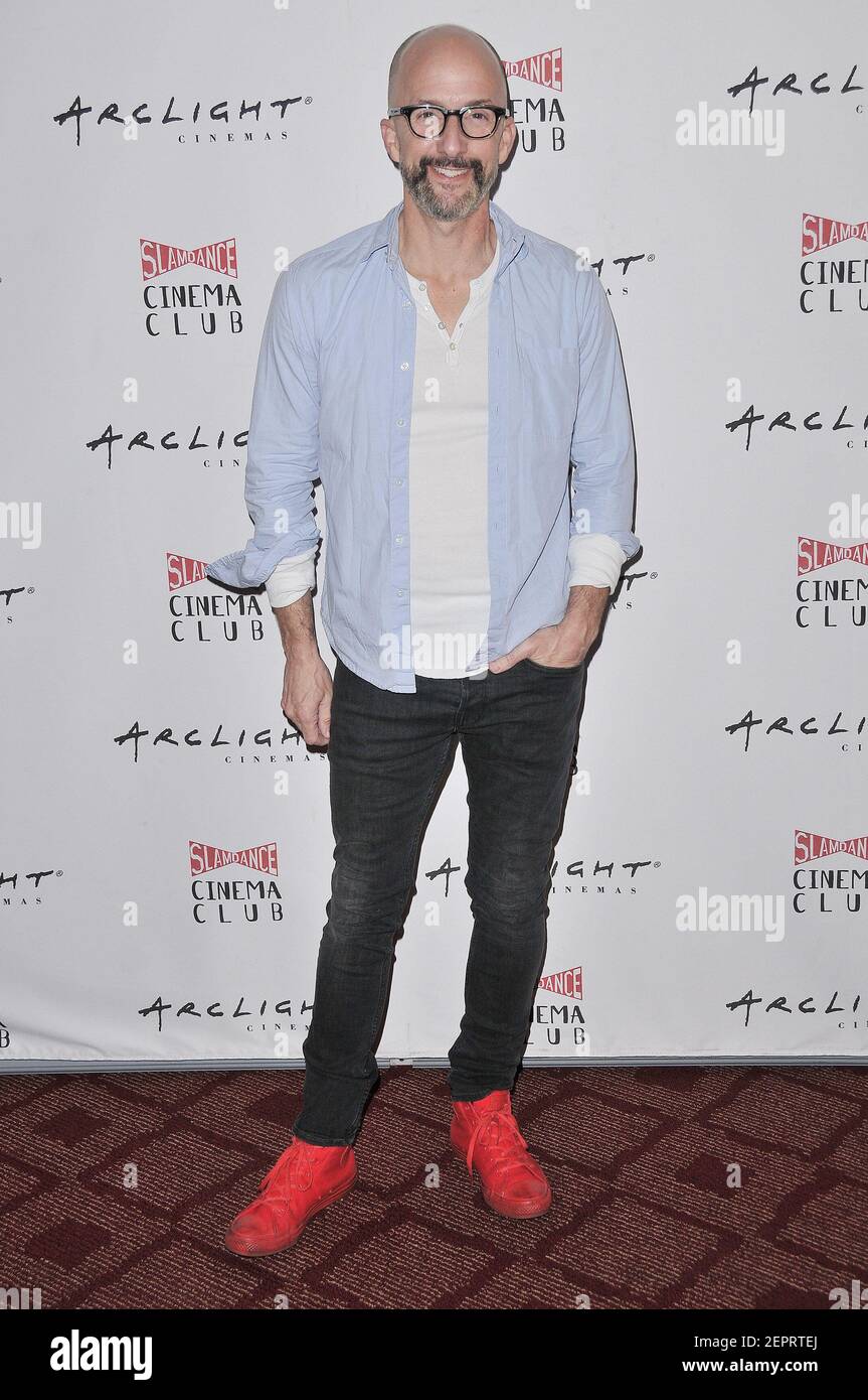 Jim Rash arrives at the Slamdance Cinema Club's "Bernard And Huey" Los ...