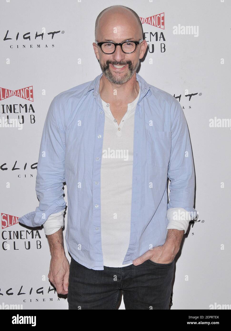 Jim Rash arrives at the Slamdance Cinema Club's "Bernard And Huey" Los ...