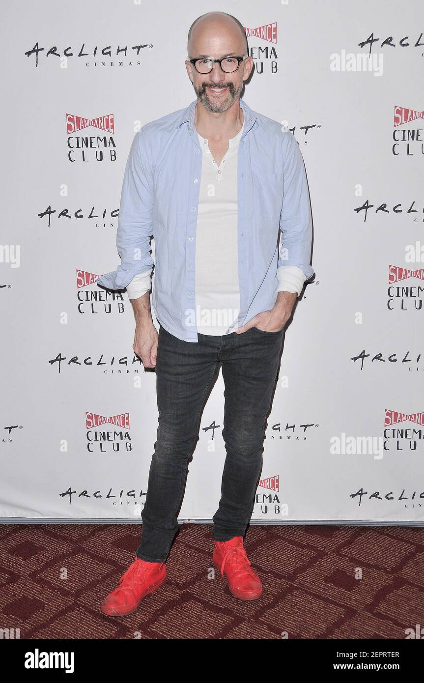 Jim Rash arrives at the Slamdance Cinema Club's "Bernard And Huey" Los ...